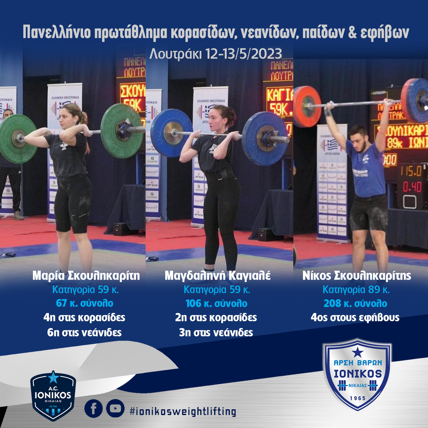 Με θετικές διακρίσεις συνεχίζει ο Ιωνικός στην Άρση Βαρών! - A.C ...